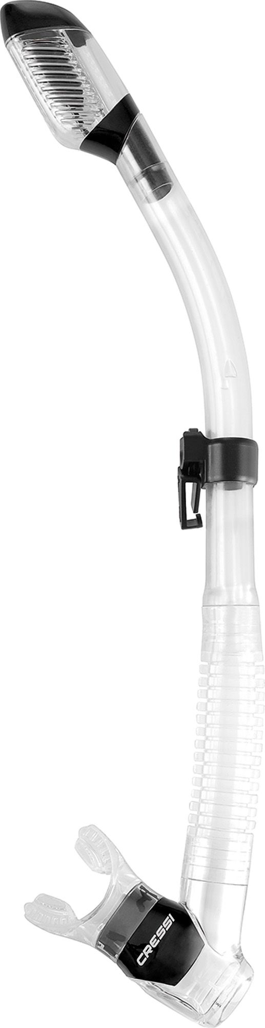 Cressi Supernova Dry Diving Snorkel with Splash Guard and Top Valve ...